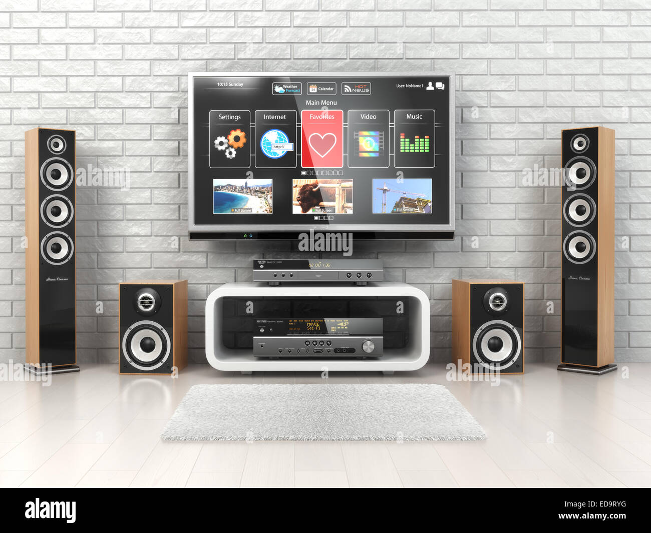 Movie theater sound system hi-res stock photography and images - Alamy