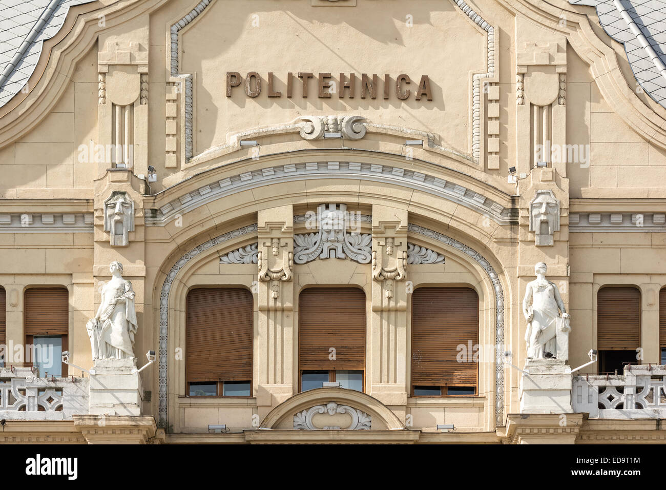 The Polytechnic University of Timisoara, Romania founded in 1920 Stock ...