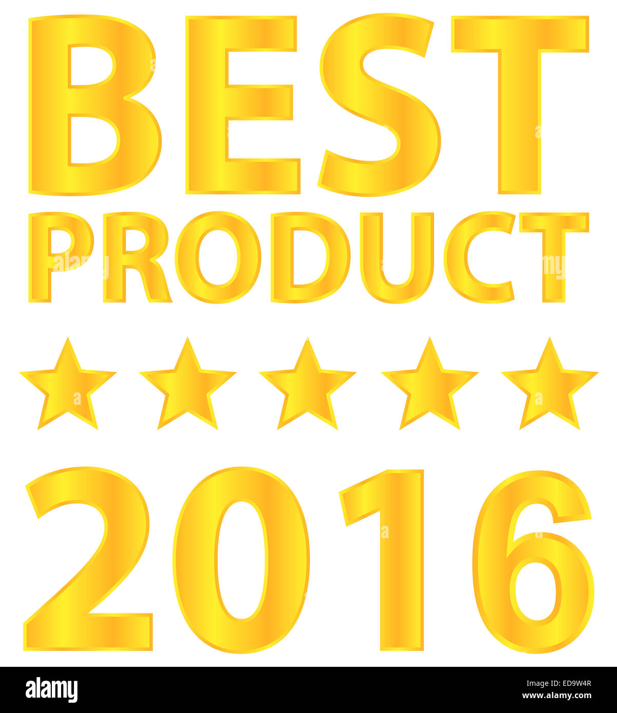 Best Product Five Star Award Stock Photo - Alamy