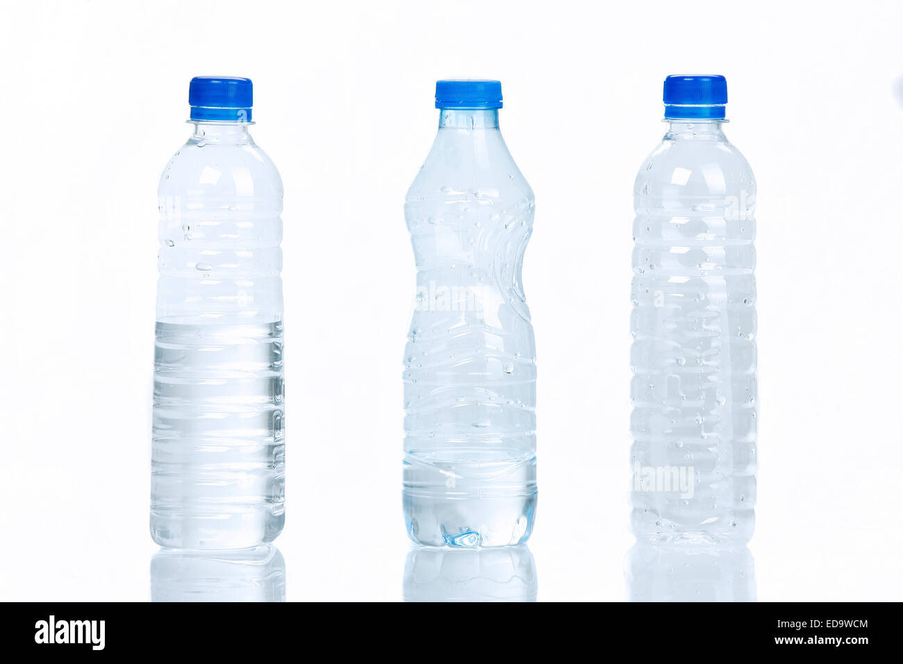 Three Water bottles Stock Photo - Alamy
