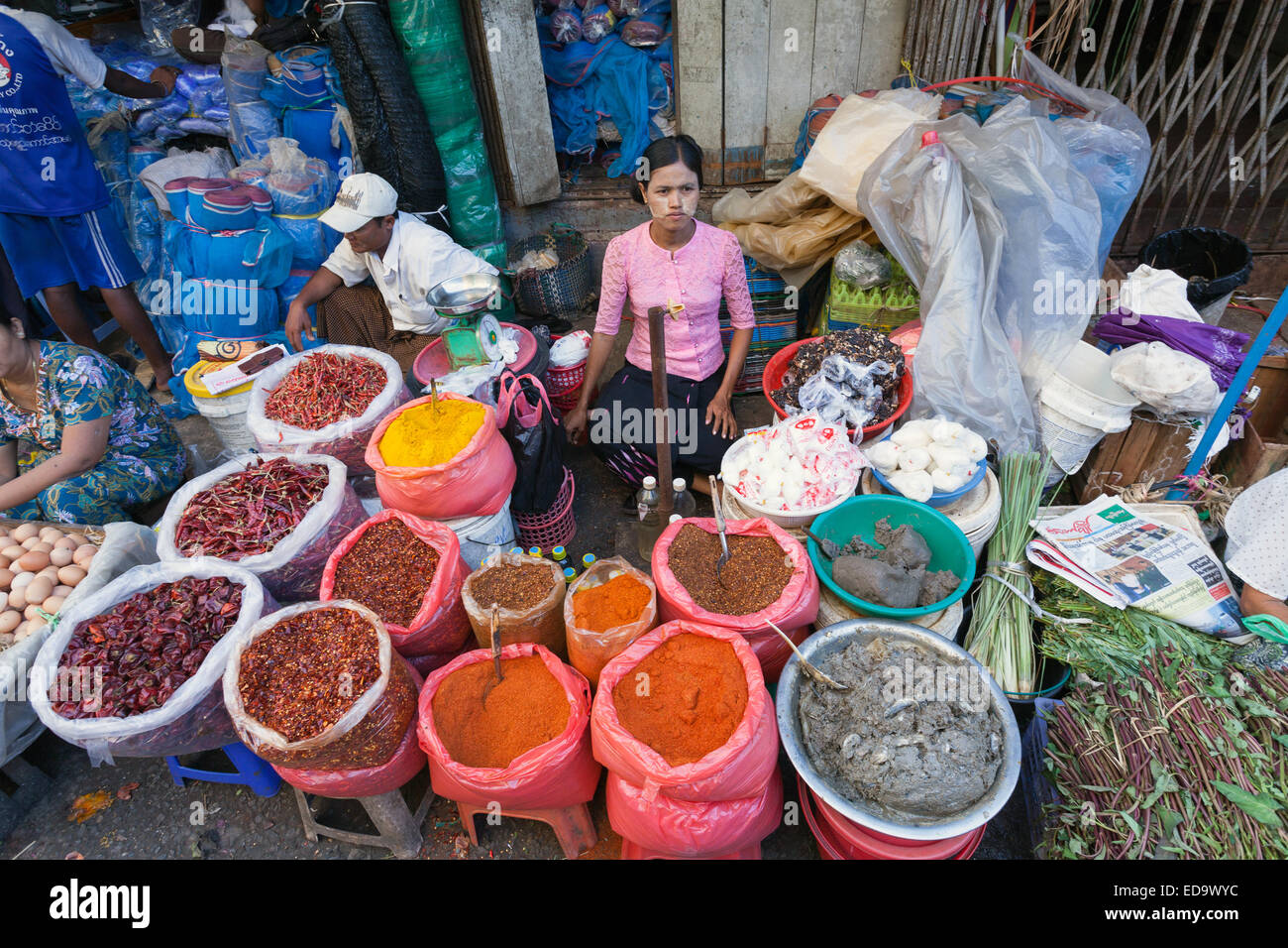 Asian spice markets hi-res stock photography and images - Alamy