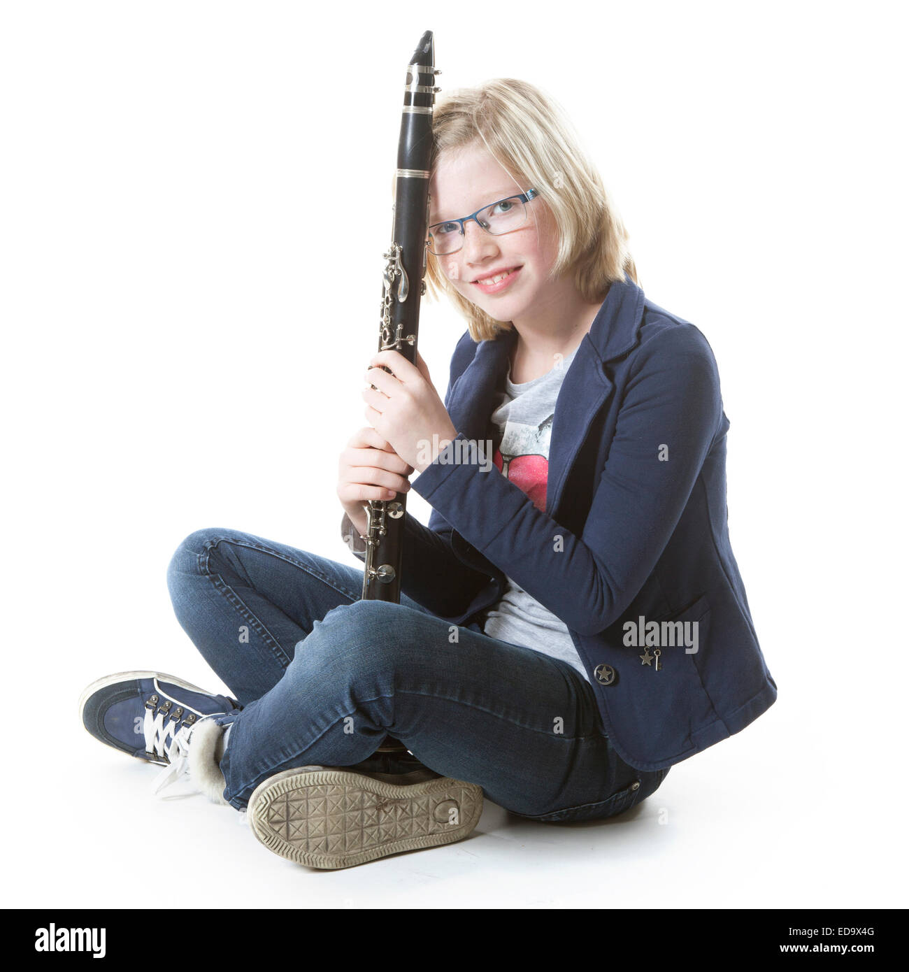 Teenager clarinet hi-res stock photography and images - Alamy