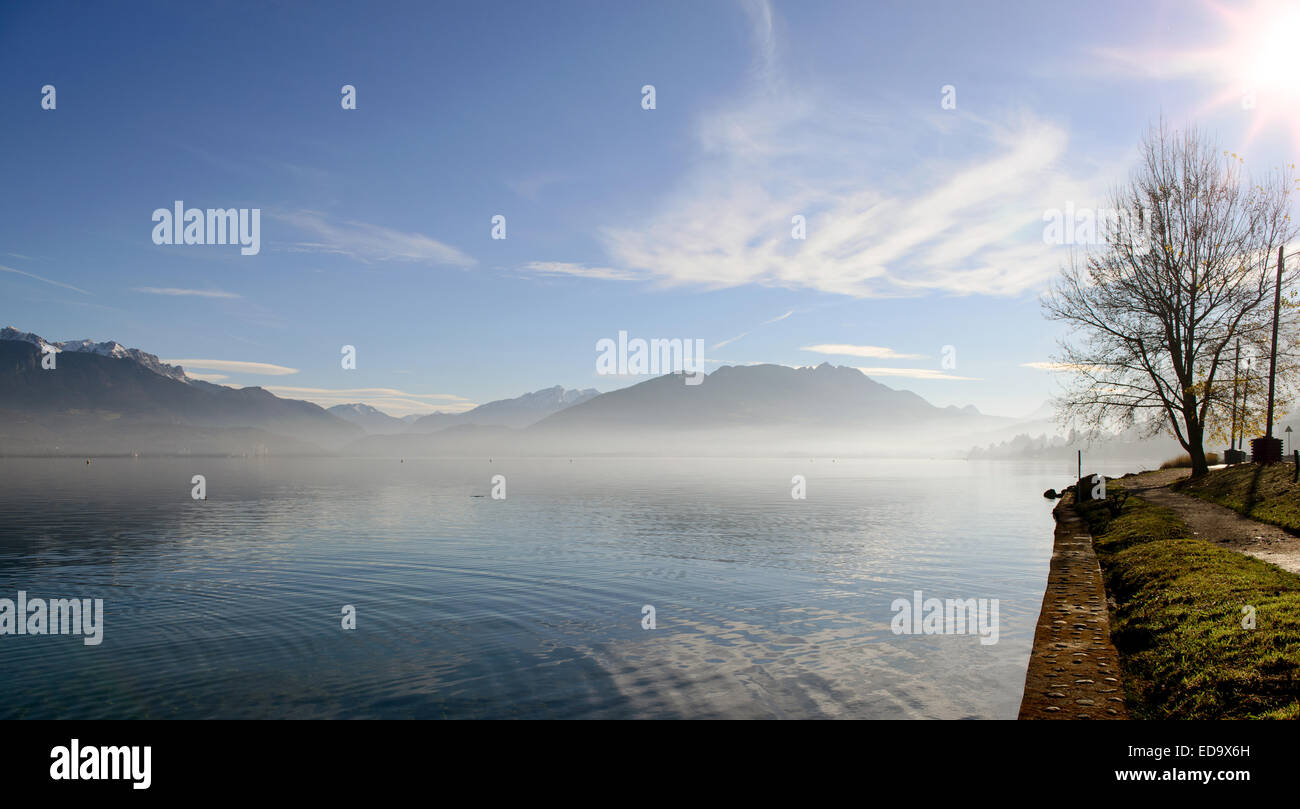 Lake annecy in autumn hi-res stock photography and images - Alamy