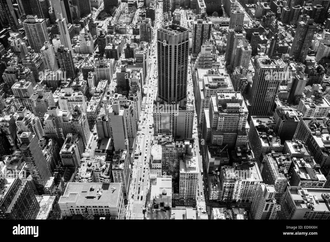 Aerial brooklyn new york Black and White Stock Photos & Images - Alamy