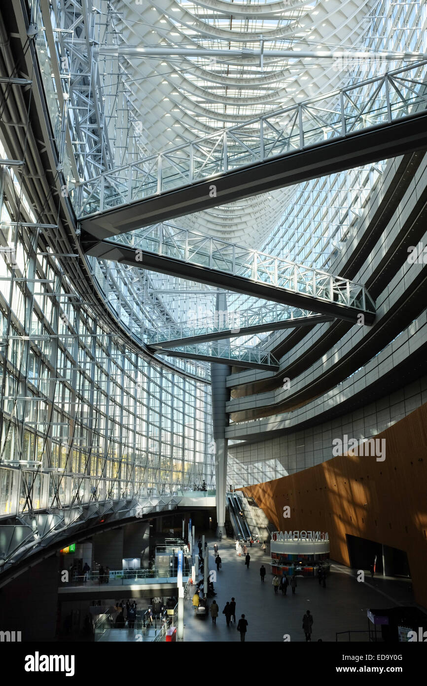 Tokyo International Forum building in Japan Stock Photo - Alamy