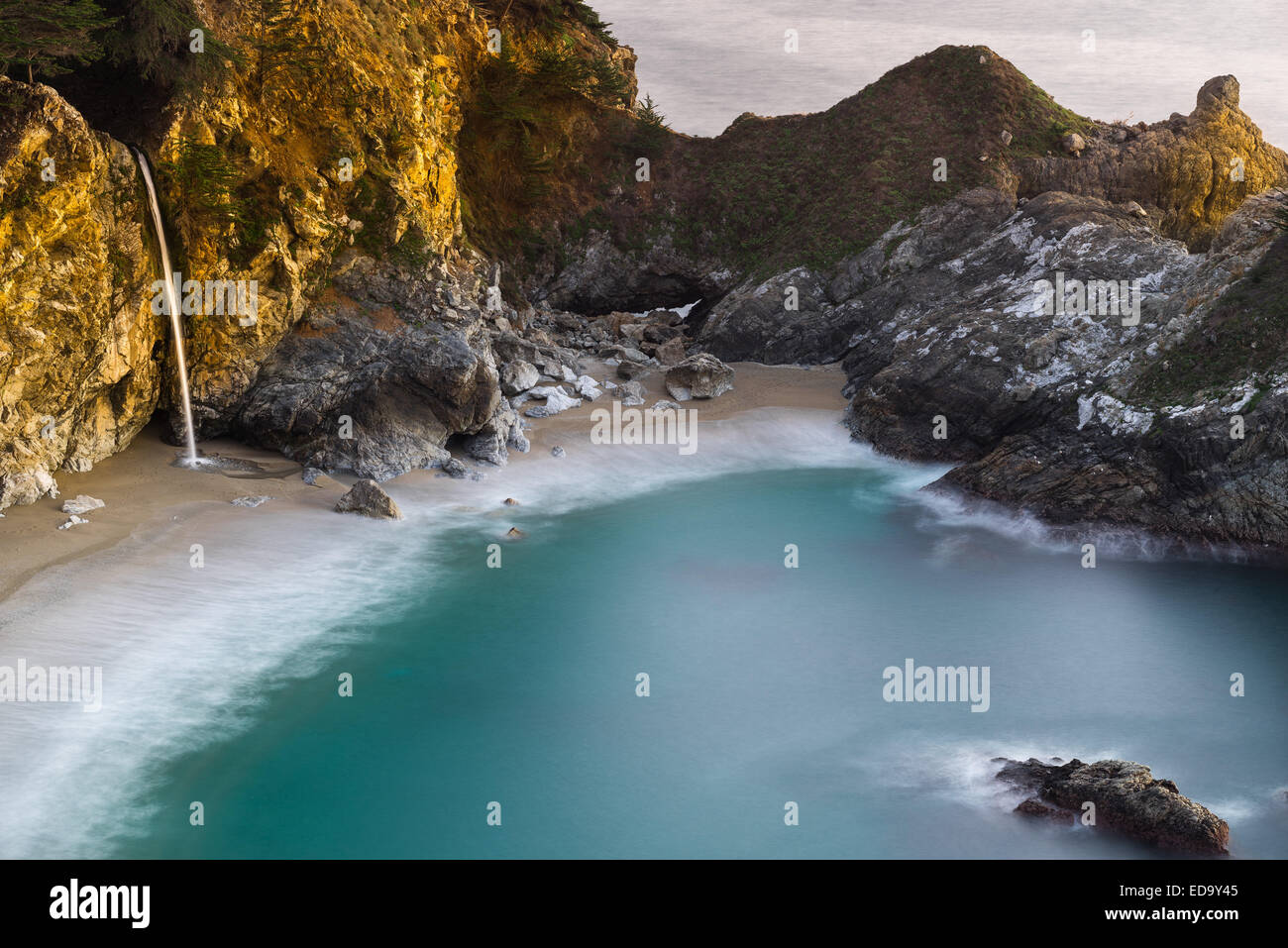 McWay Falls, Big Sur California Stock Photo - Alamy