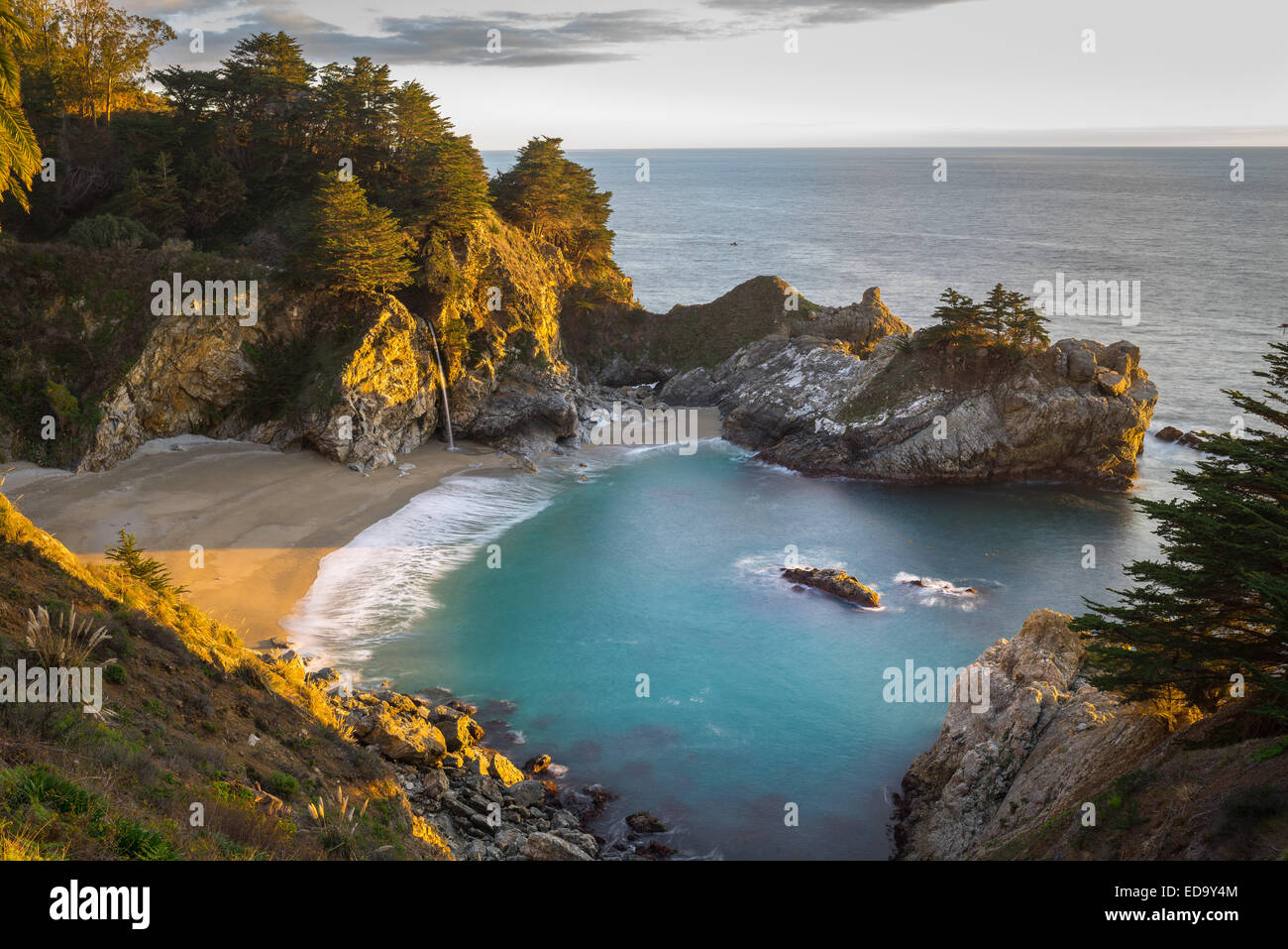 McWay Falls, Big Sur California Stock Photo - Alamy