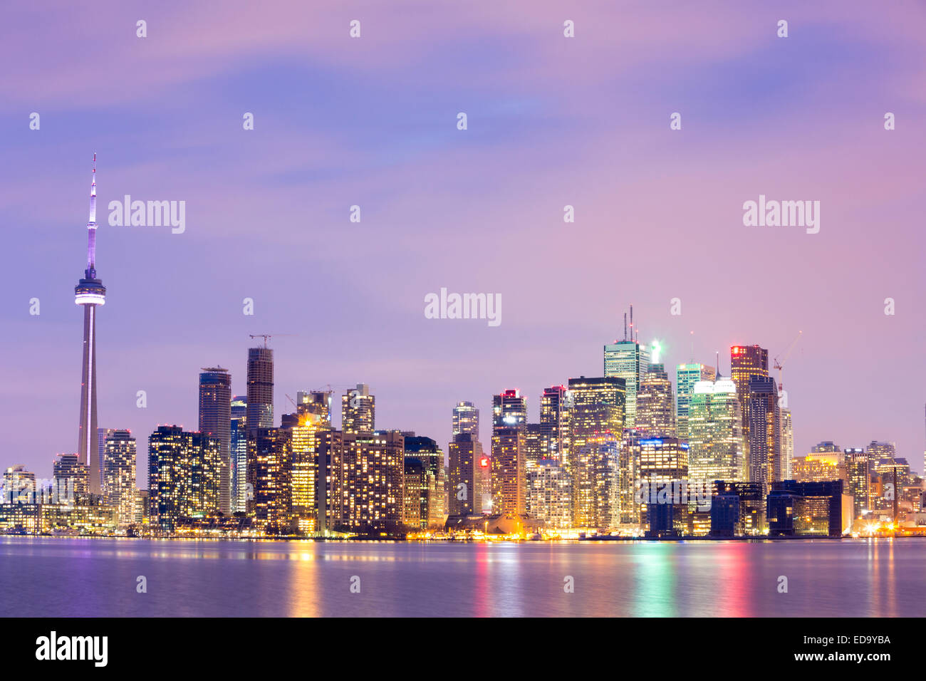 Toronto nightscape hi-res stock photography and images - Alamy