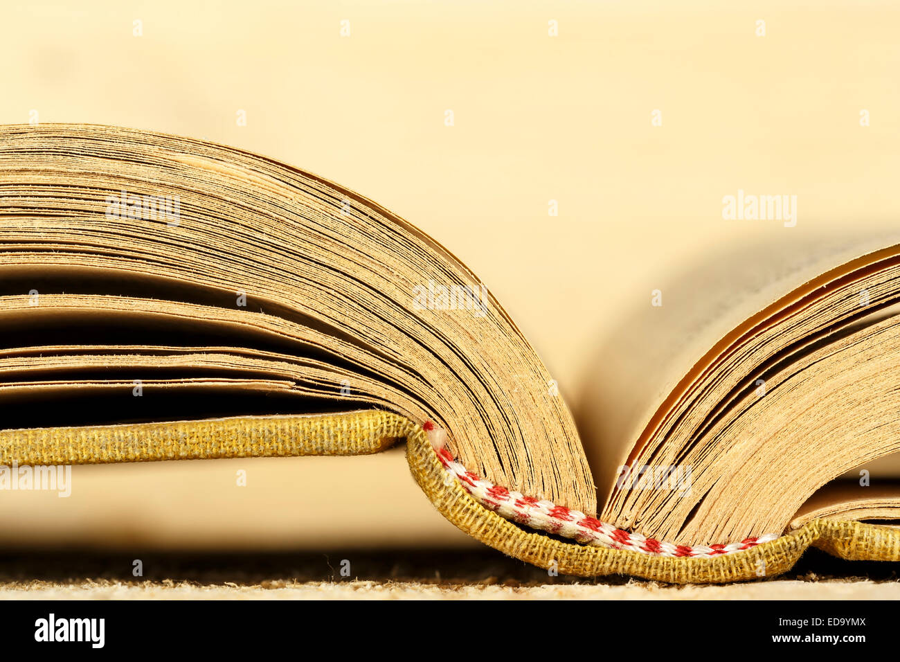 The book is open Stock Photo - Alamy