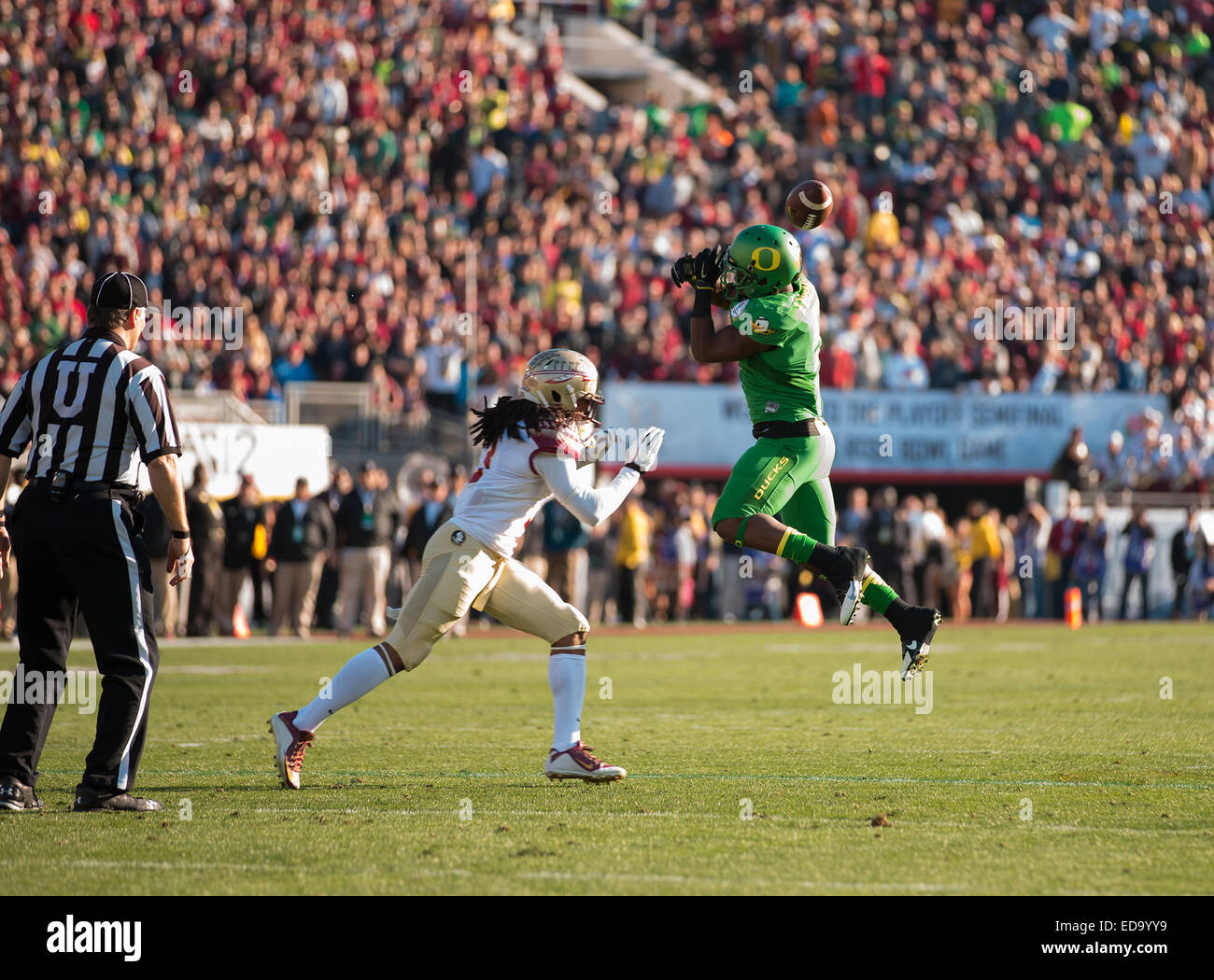 Pasadena, CA. 1st Jan, 2015. Florida State cornerback (1) Tyler Hunter ...