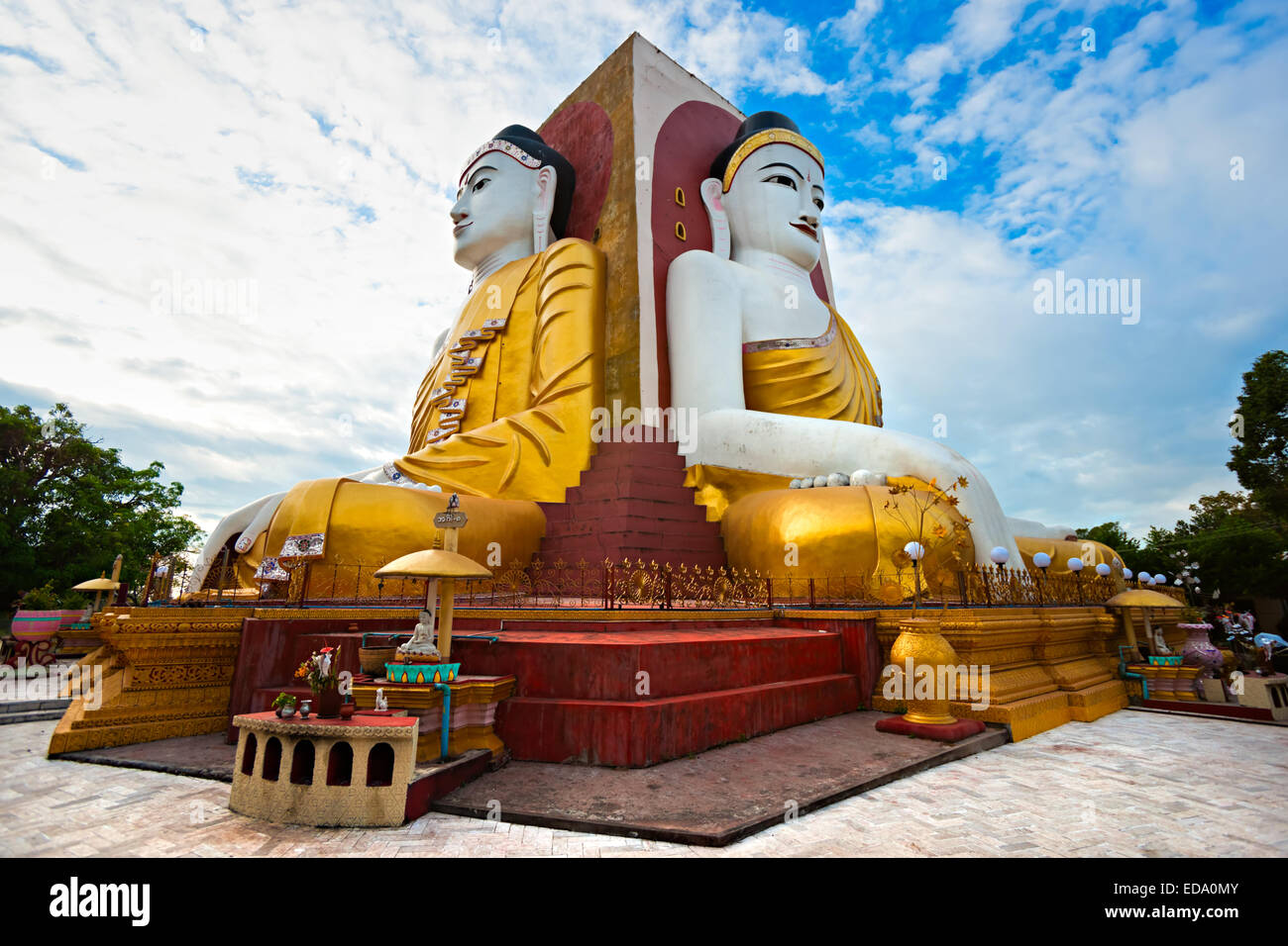 Kyaik Pun Paya, Bago, myanmar Stock Photo - Alamy