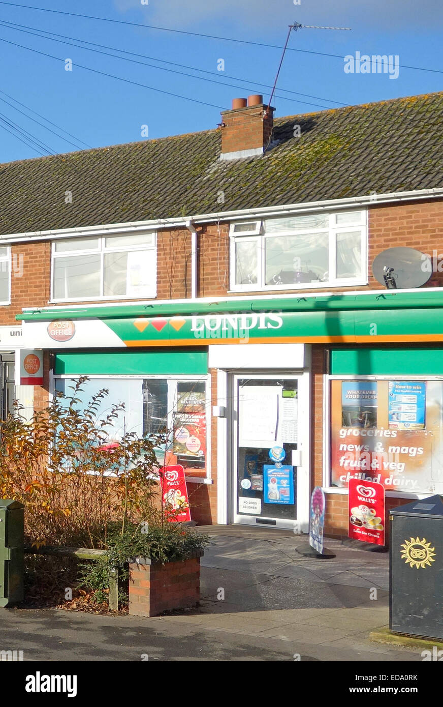 Londis Convenience Store, Swindon Village, Staffordshire, England, UK ...