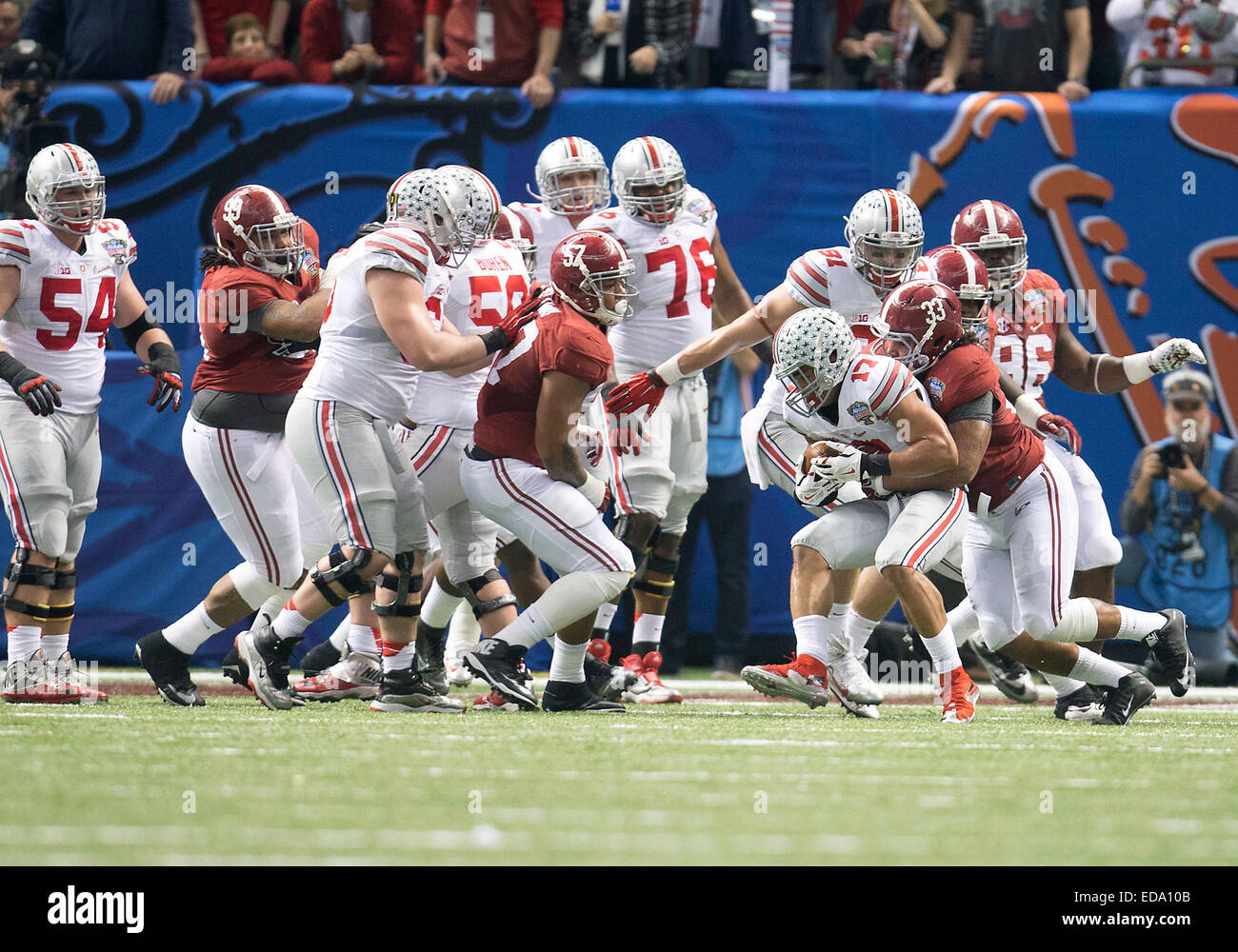 New Orleans, Louisiana, USA. 01st Jan, 2015. Alabama linebacker Trey ...