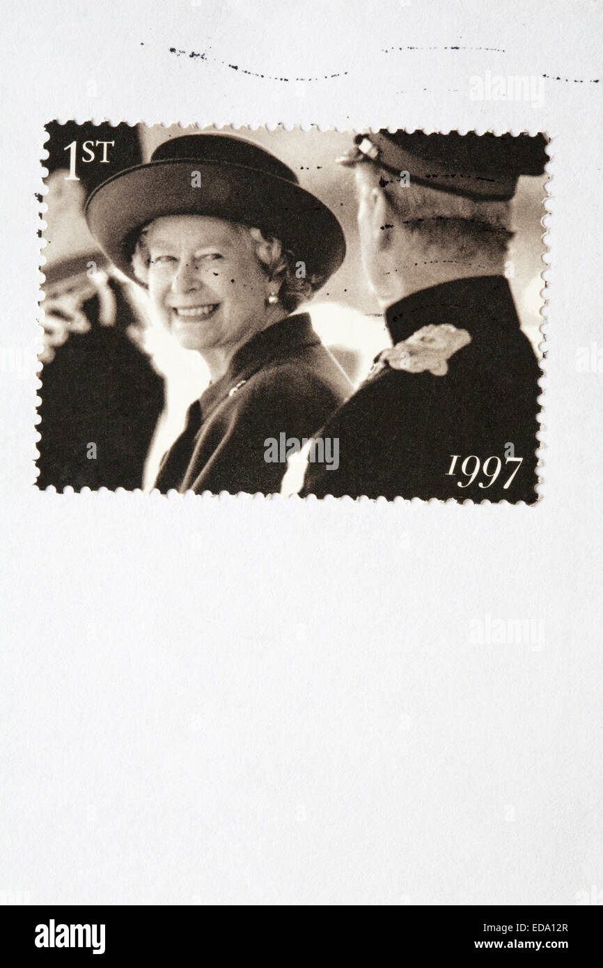 1st class england stamp queen hi-res stock photography and images - Alamy