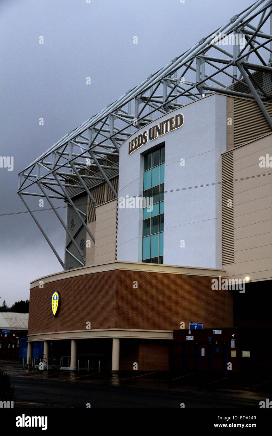 Leeds United Football ground, Elland Road, Leeds Stock Photo - Alamy