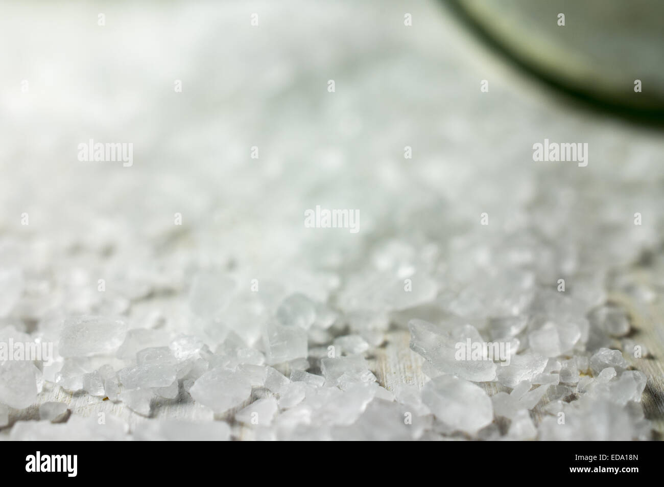 Sea salt crystals large food closeup Stock Photo - Alamy