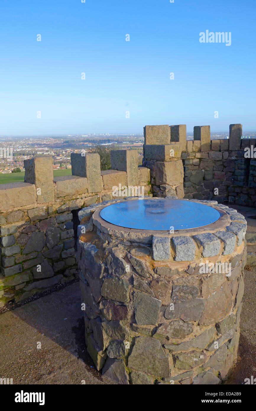 Toposcope at Beacon Hill, Lickey Hills Country Park, Worcestershire ...