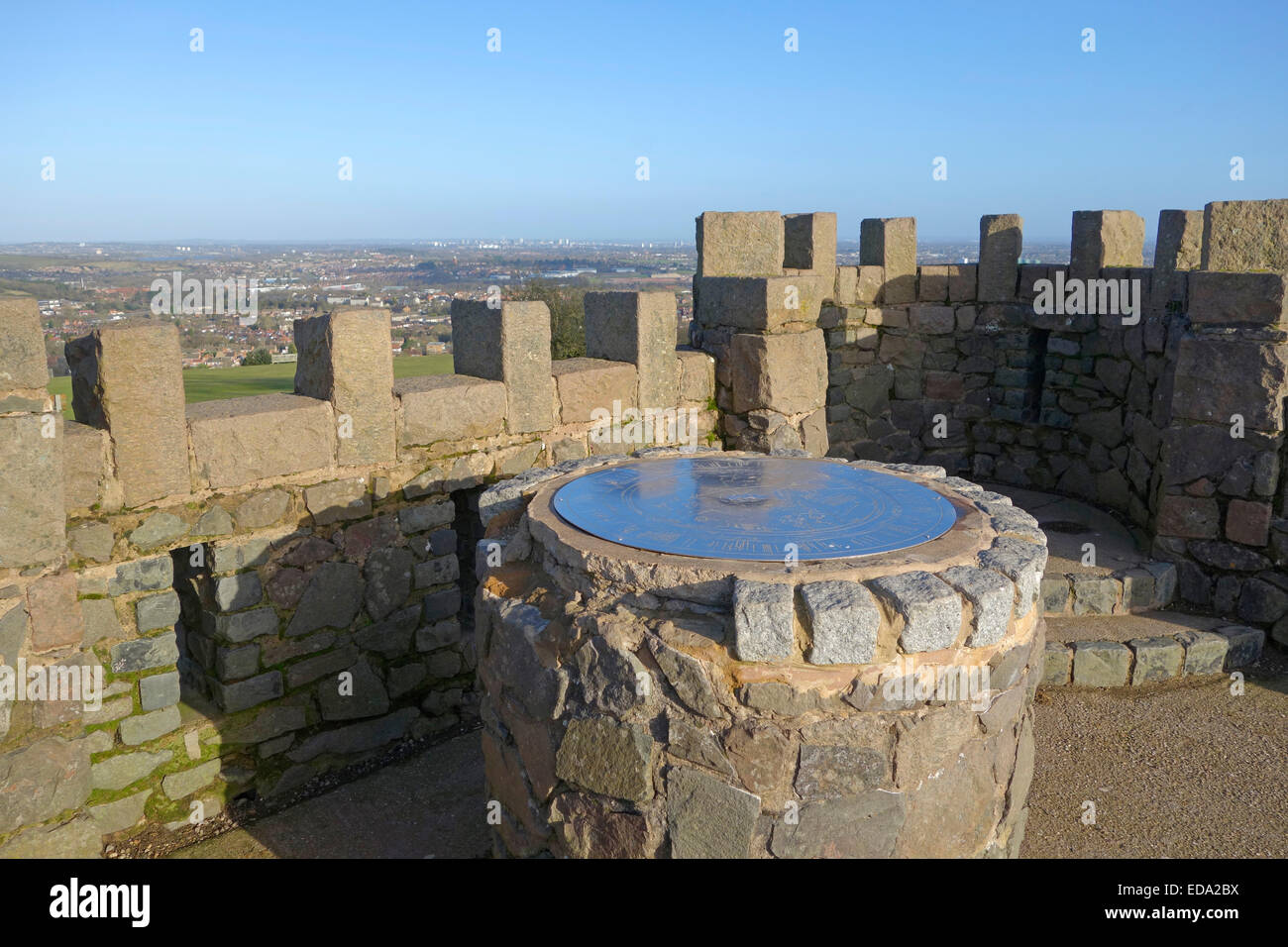 Toposcope at Beacon Hill, Lickey Hills Country Park, Worcestershire ...