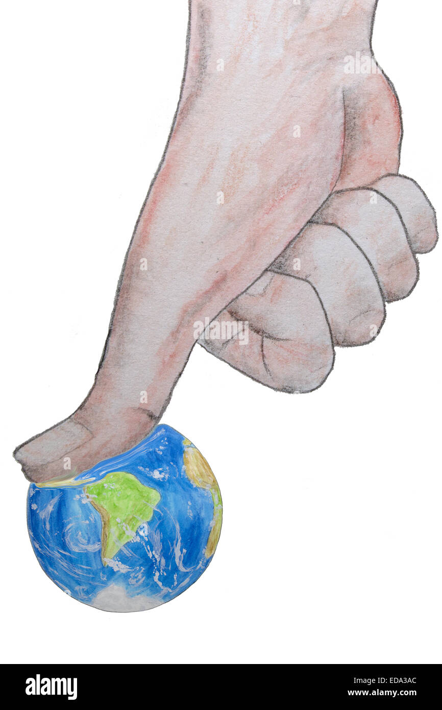 Human race puts too much pressure on planet earth. In the end, it will ...