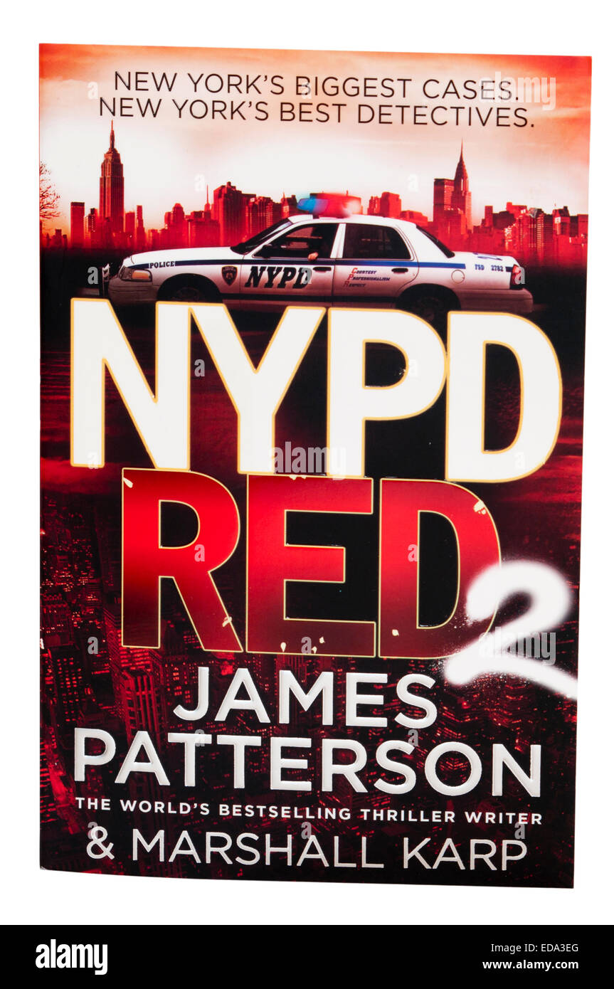 James patterson NYPD Red 2 paperback book Stock Photo - Alamy