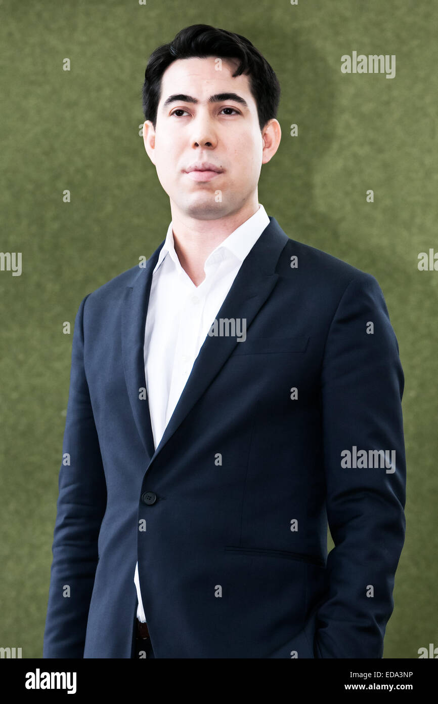 Ben Chu journalist and editor appearing at the Edinburgh Book Festival ...