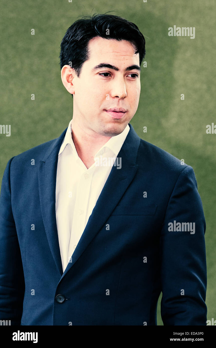 Ben Chu journalist and editor appearing at the Edinburgh Book Festival ...