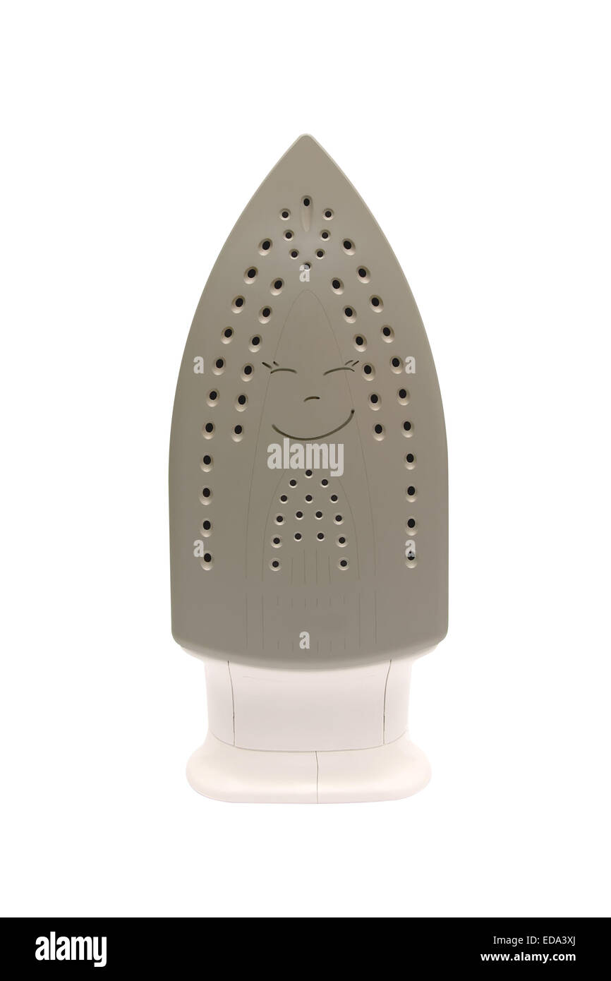 Close up iron tool isolated on white background Stock Photo - Alamy