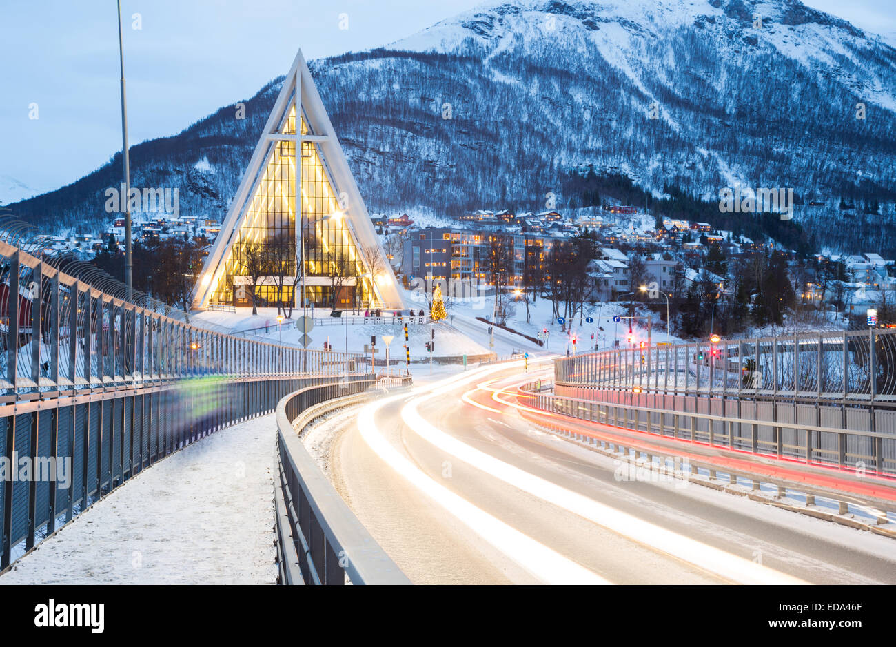 Tromso church hi-res stock photography and images - Alamy
