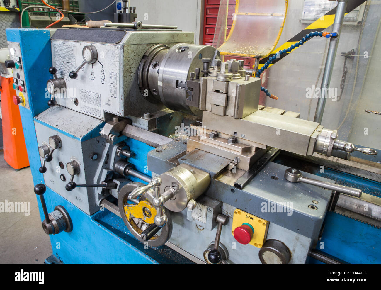 Engine lathe hi-res stock photography and images - Alamy