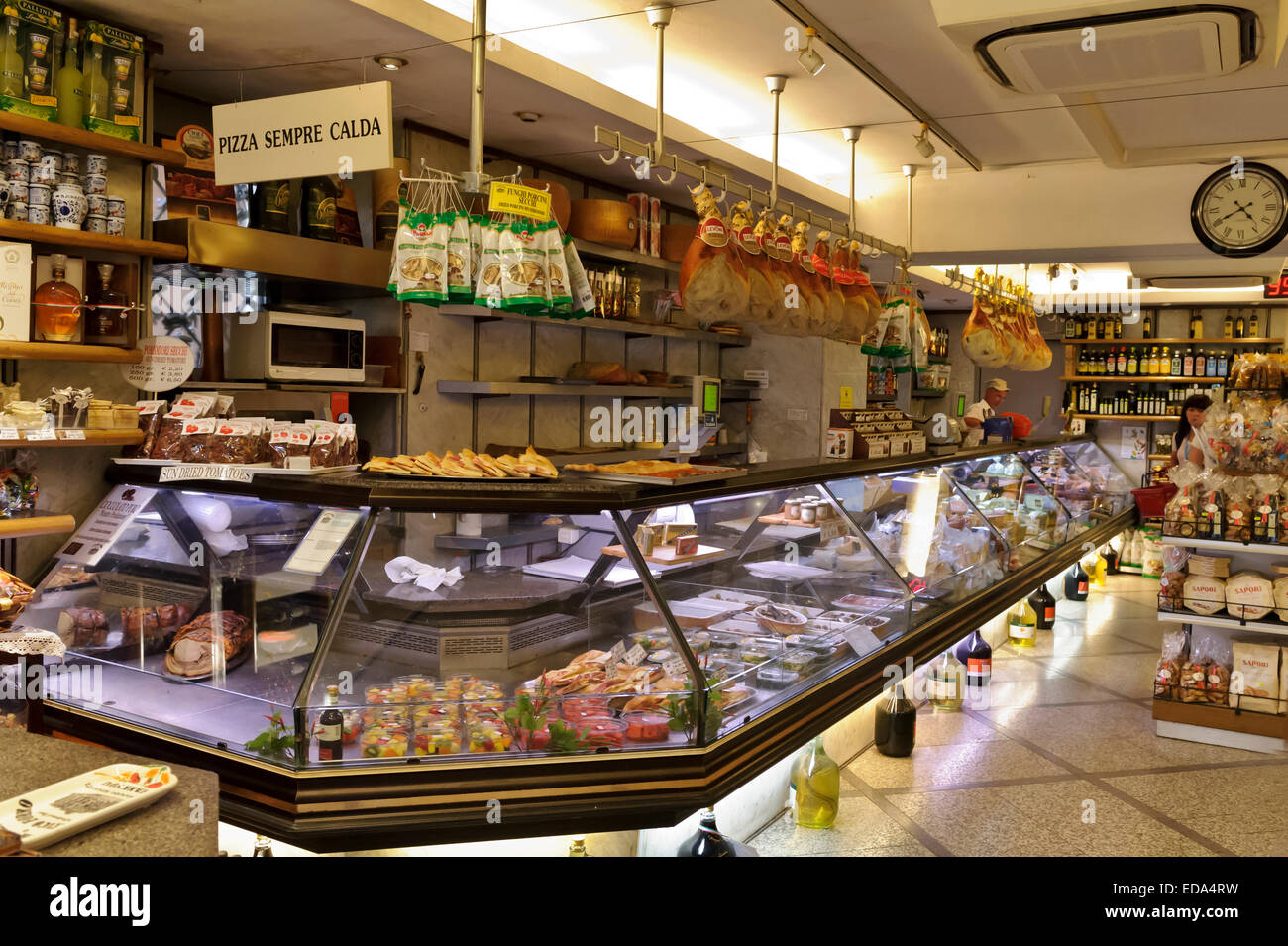 Italian delicatessen rome hi-res stock photography and images - Alamy