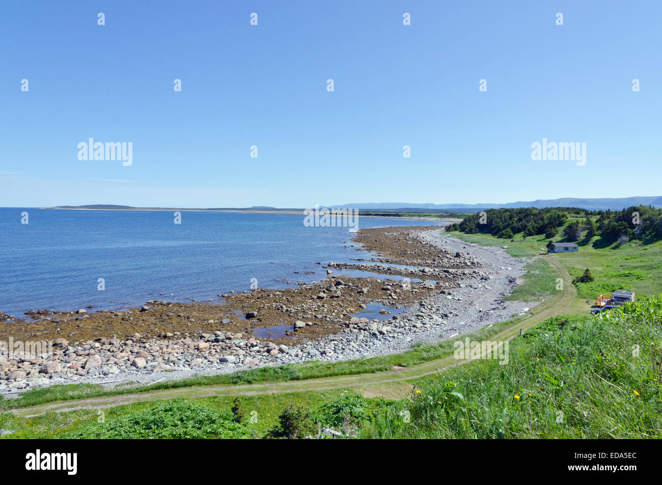 Beach in Gros Morne National Park, Newfoundland Stock Photo - Alamy