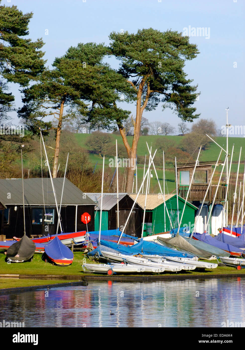 Barnt Green Sailing Club, Upper Bittell Reservoir, Cofton Hackett ...