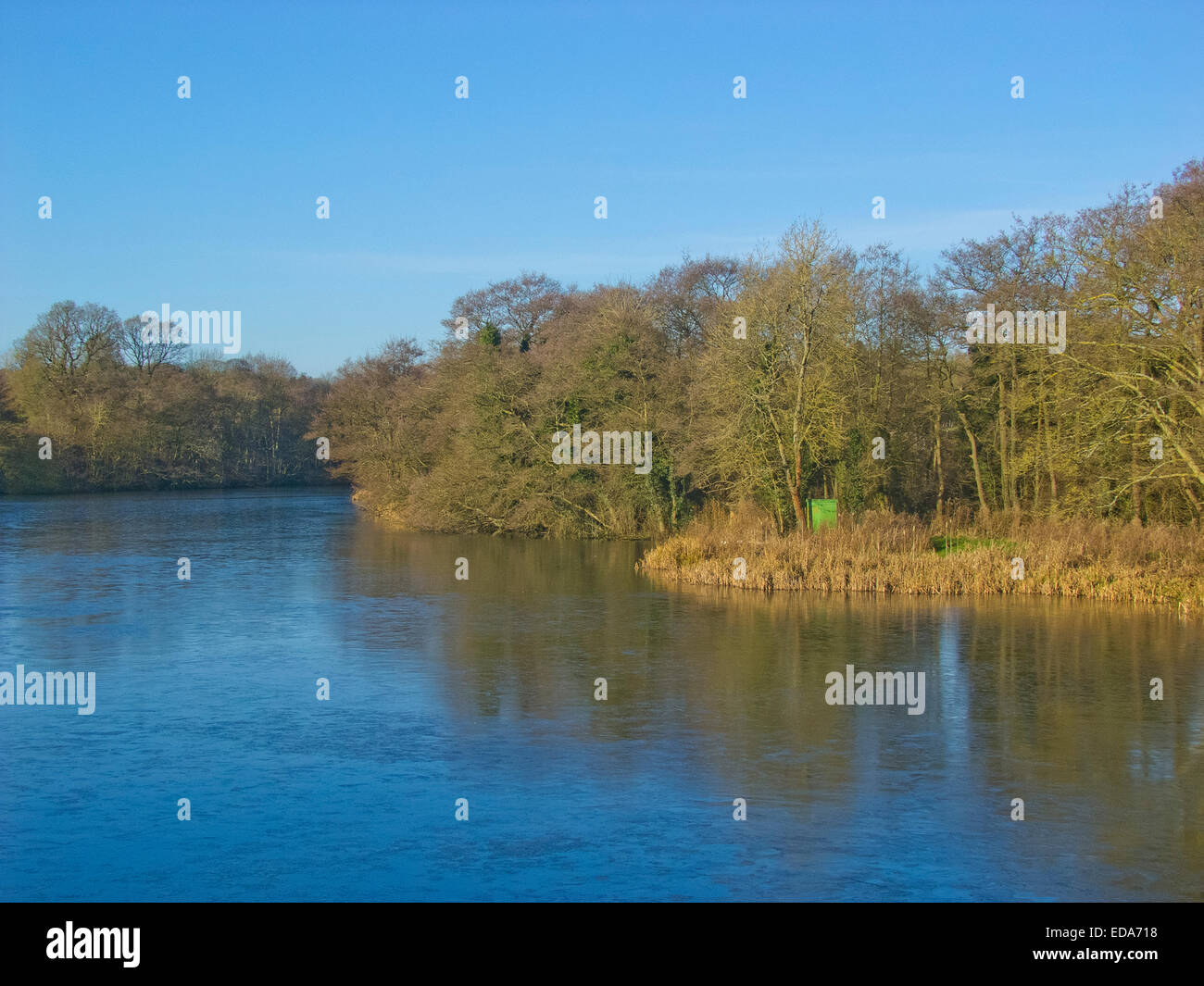 Lower Bittell Reservoir, Barnt Green, Worcestershire, England, UK Stock ...