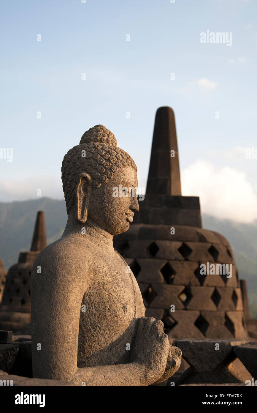 Borobudur is a 9th-century Mahayana Buddhist Temple in Magelang ...