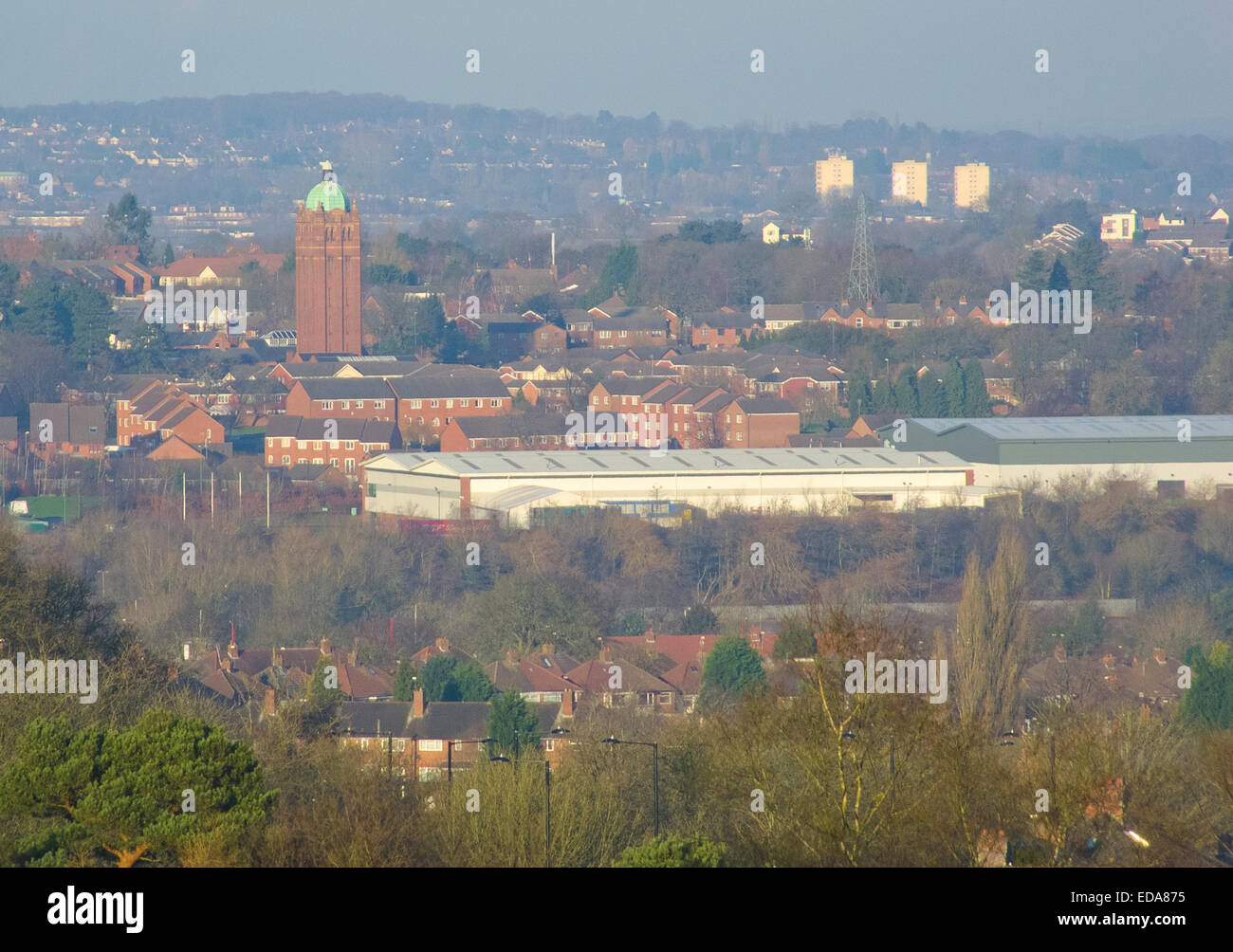 Water Tower at the former Northfield Hospital, Northfield, Birmingham ...