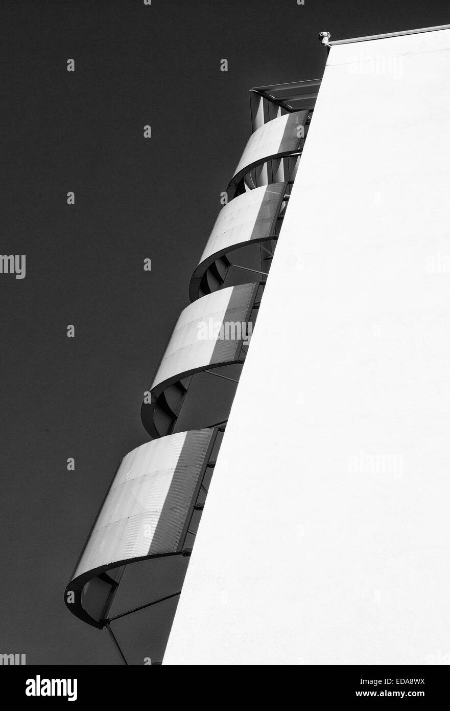 A modern university building in Plymouth - Rolle Building Stock Photo ...