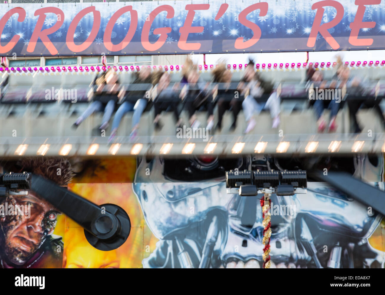 Fairground attraction ride hi-res stock photography and images - Alamy