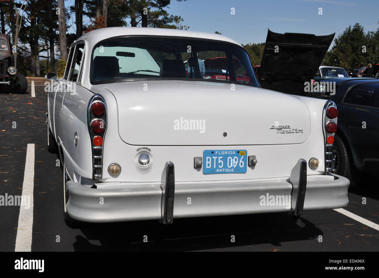 A vintage Checker Marathon car that was used as a taxi Stock Photo - Alamy