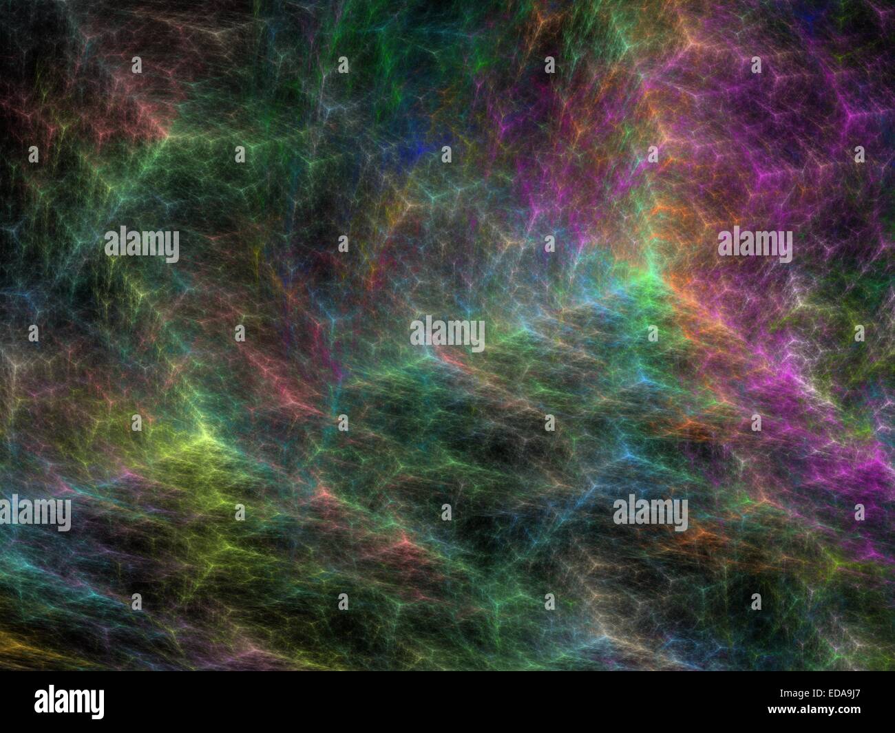 Abstract shapes made of fractal textures Stock Photo - Alamy
