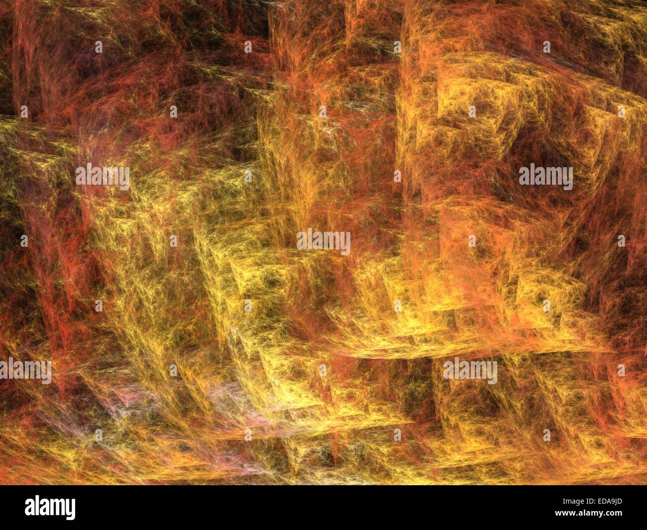 Abstract shapes made of fractal textures Stock Photo - Alamy