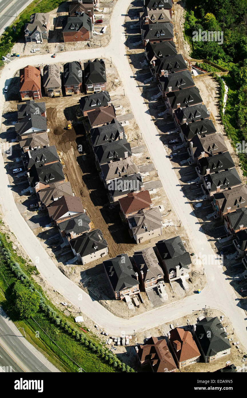 aerial view of Toronto suburbs Stock Photo - Alamy