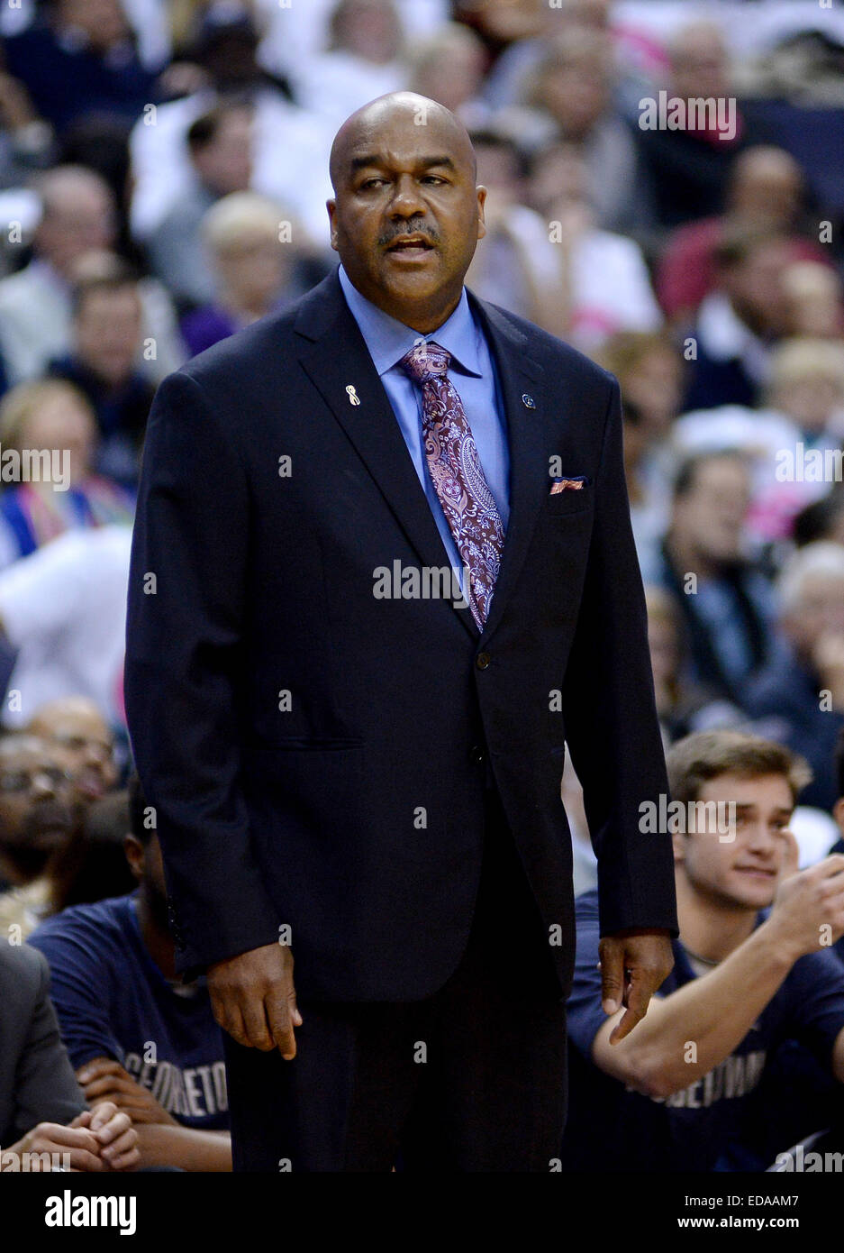 Washington, DC, USA. 3rd Jan, 2015. 20150103 - Georgetown head coach ...