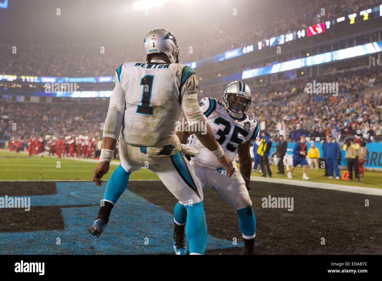 Charlotte, North Carolina, USA. 3rd Jan, 2015. Carolina Panthers ...