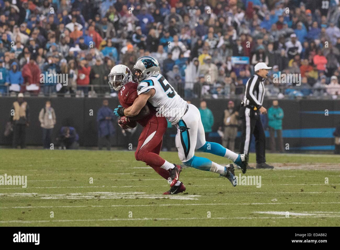 Charlotte, North Carolina, USA. 3rd Jan, 2015. Carolina Panthers middle ...