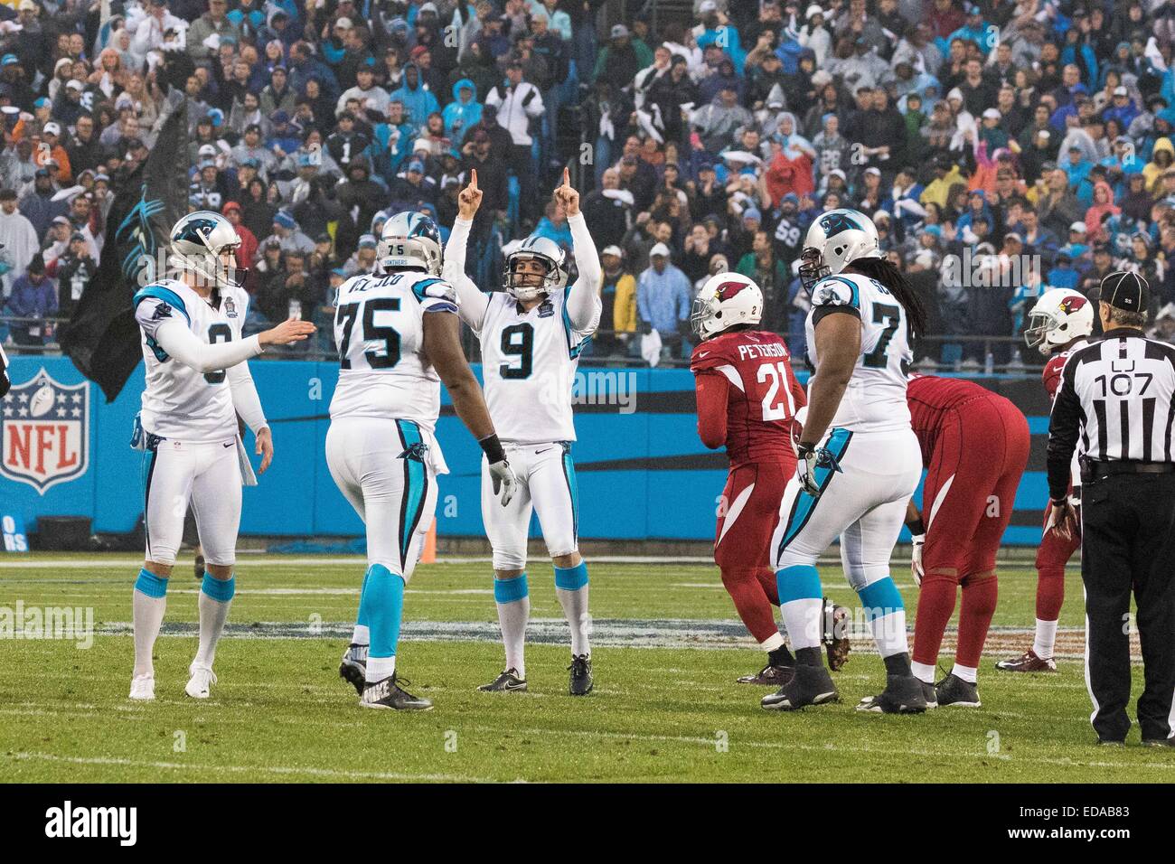 Charlotte, North Carolina, USA. 3rd Jan, 2015. Carolina Panthers kicker ...