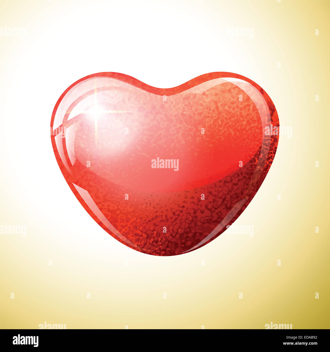 Heart red shape on colorful background Stock Photo - Alamy