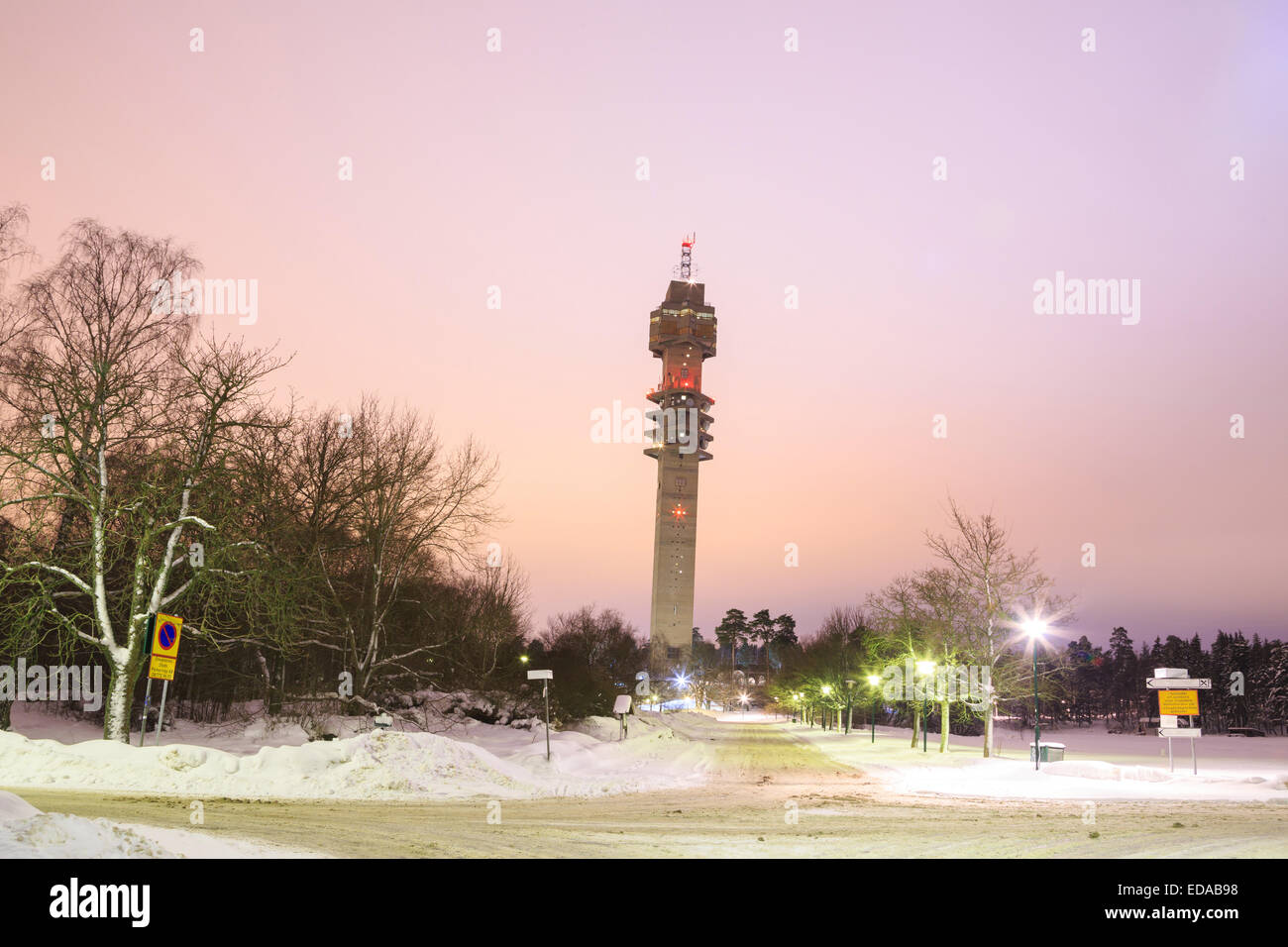 Tv tower in stockholm hi-res stock photography and images - Alamy