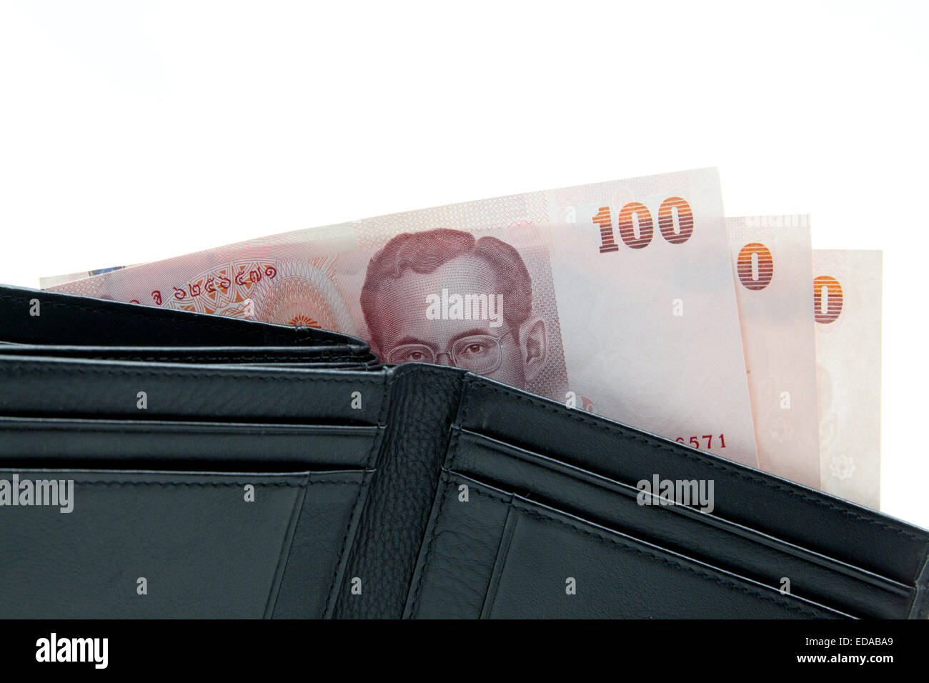 money in wallet Stock Photo - Alamy