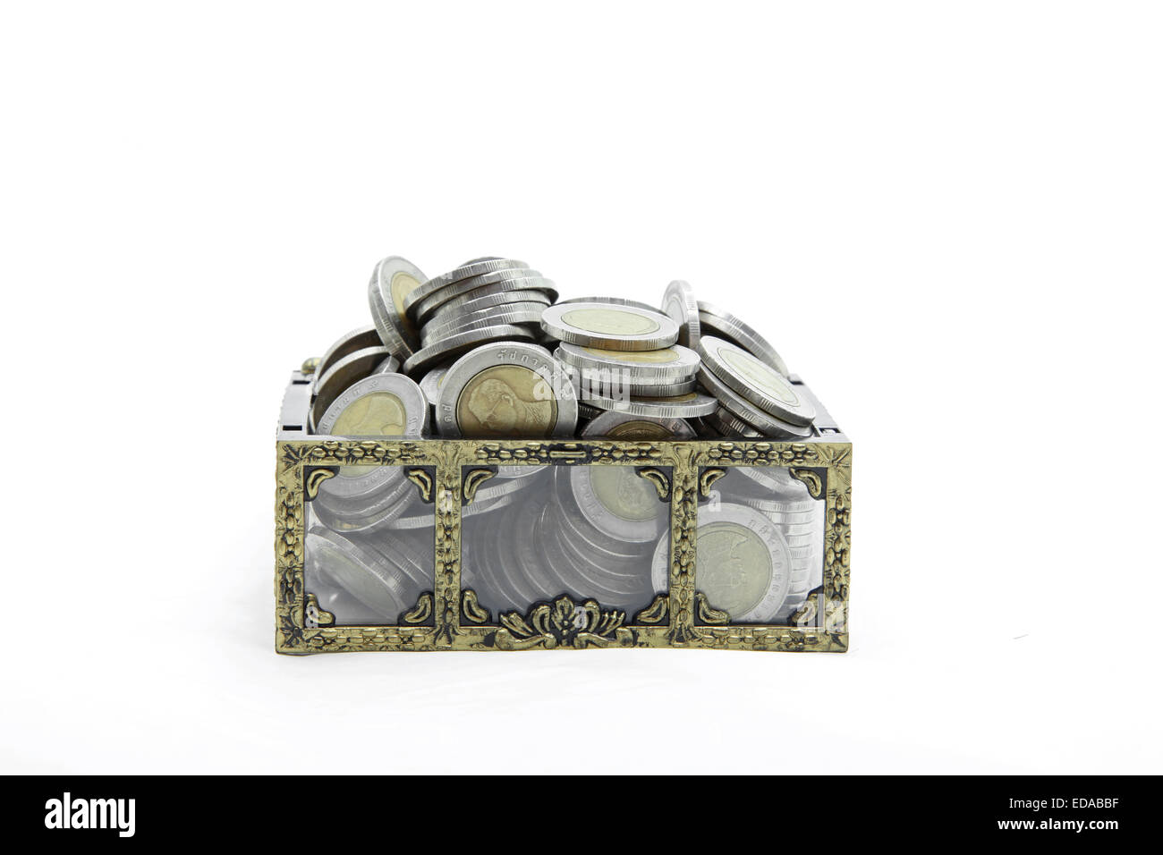 Antique silver storage chest hi-res stock photography and images - Alamy