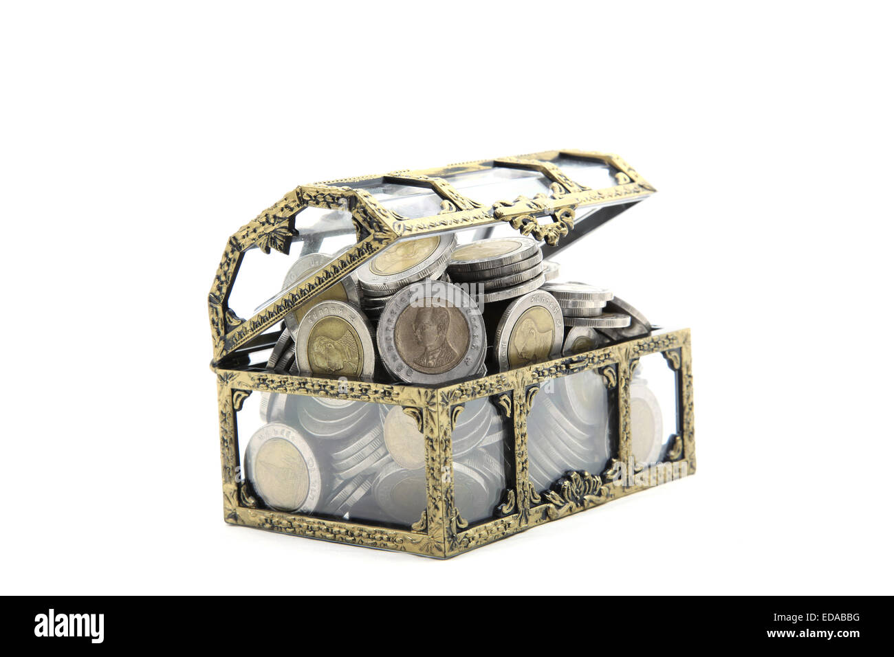 Antique silver storage chest hi-res stock photography and images - Alamy